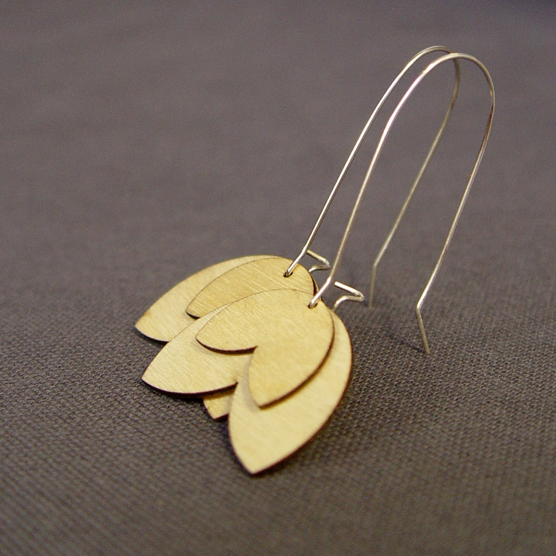 Illango Women s Clothing Wooden Jewelry Inspired By Tulip